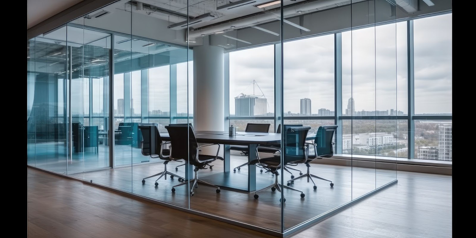 13 Ways To Create the Illusion of Space With Glass Walls